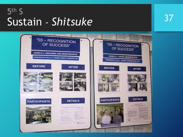 Presentation 5 S workplace organization methodology | PPTX