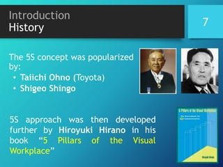 Presentation 5 S workplace organization methodology | PPTX