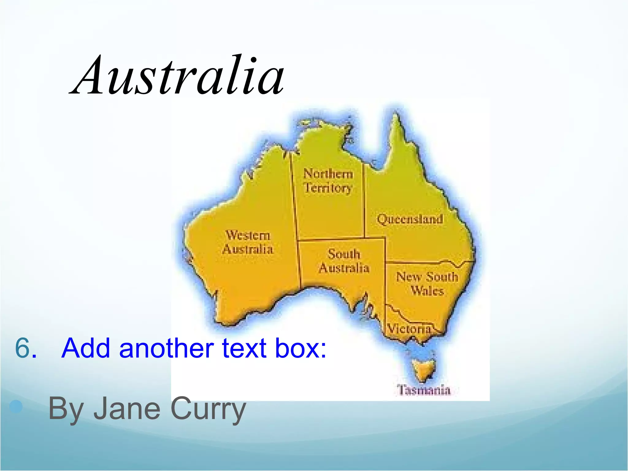 Powerpoint: "How to make the first page" | PPT