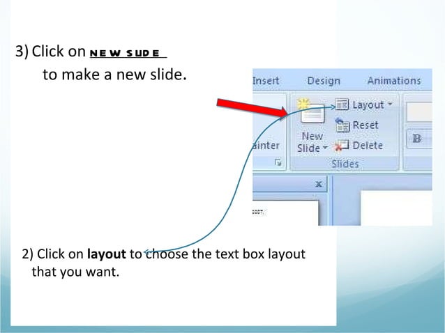 Powerpoint: "How to make the first page" | PPT