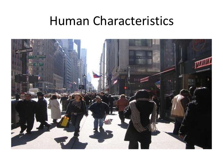 Physical and human Characteristic's