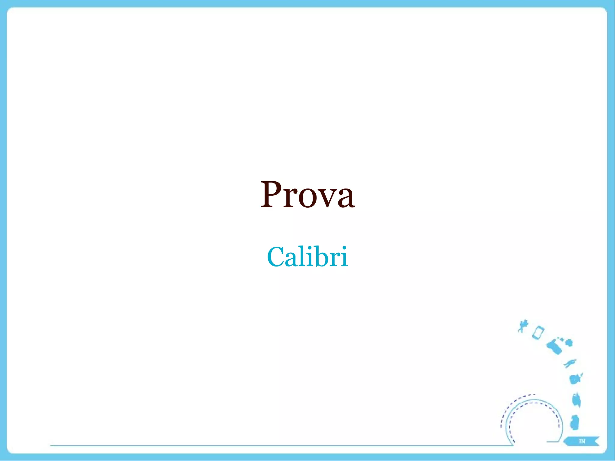 prova | PPT