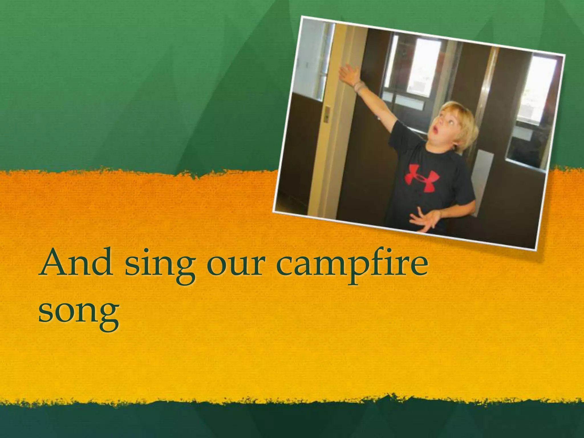 The Campfire Song Song Tim Sciannella | PPTX