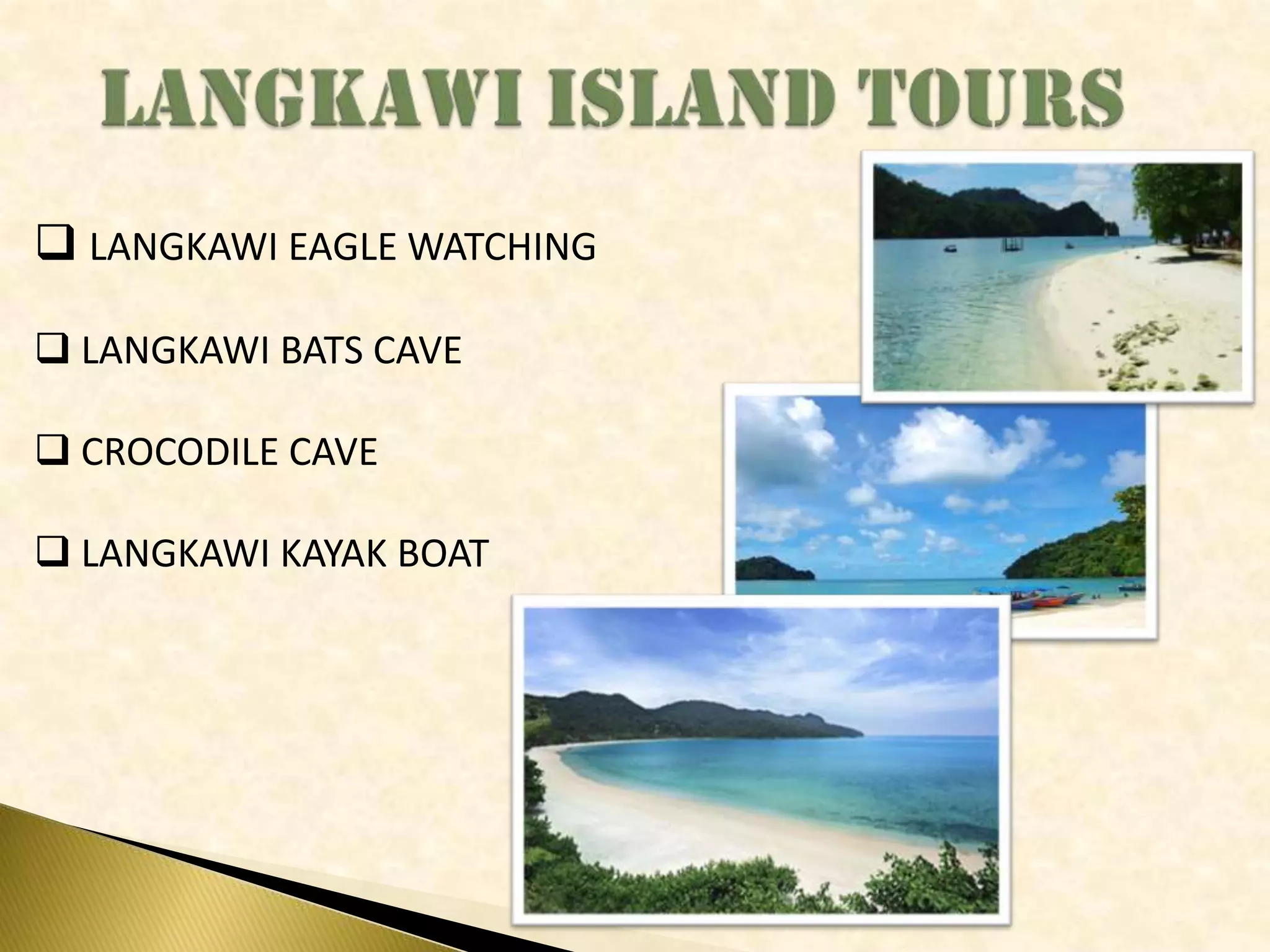 LANGKAWI ISLAND TOUR | PPTX