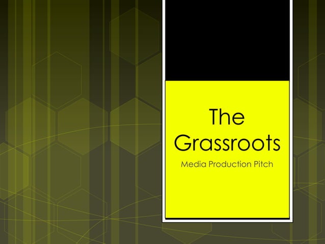 The Grassroots - Media Pitch | PPT