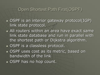 CCNA Based routing protocols | PPTX