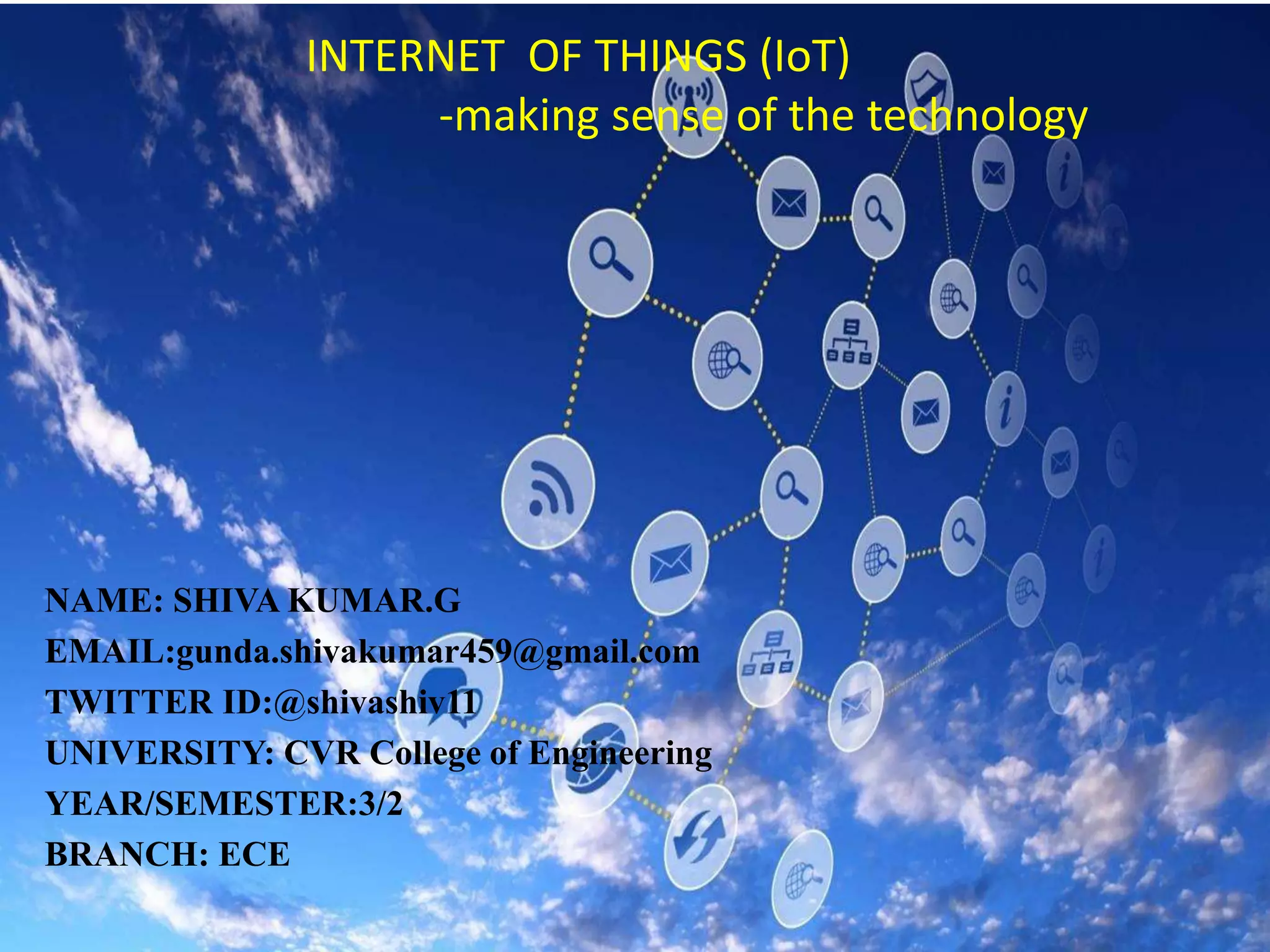 Internet of Things | PPT