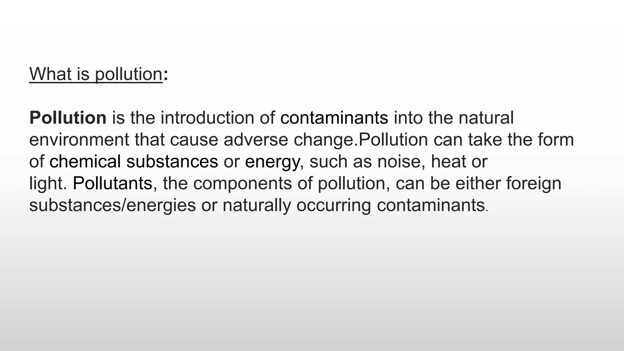 casestudy on pollution | PPTX