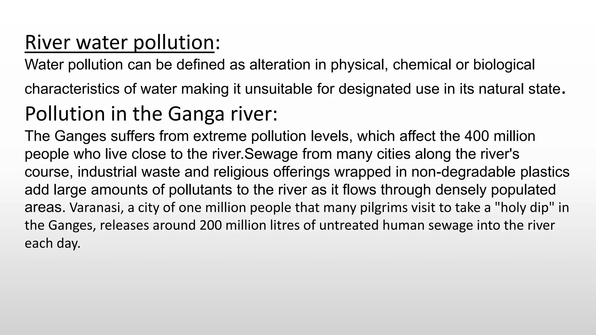 casestudy on pollution | PPTX