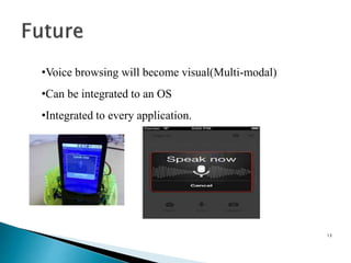 VOICE BROWSER | PPTX