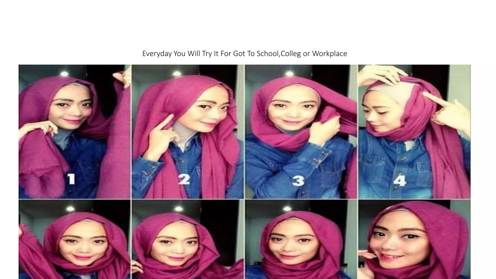 Hijab Look for women | PPT