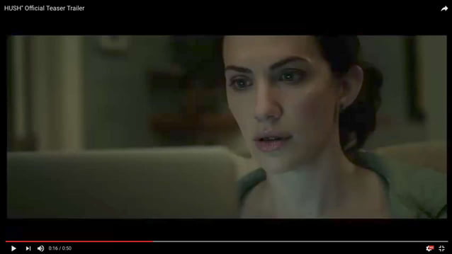 Hush frame by frame analysis | PPTX