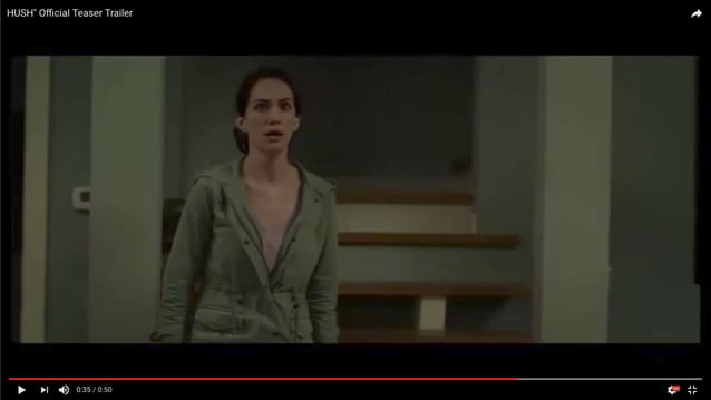 Hush frame by frame analysis | PPTX