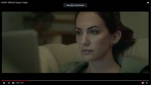 Hush frame by frame analysis | PPTX