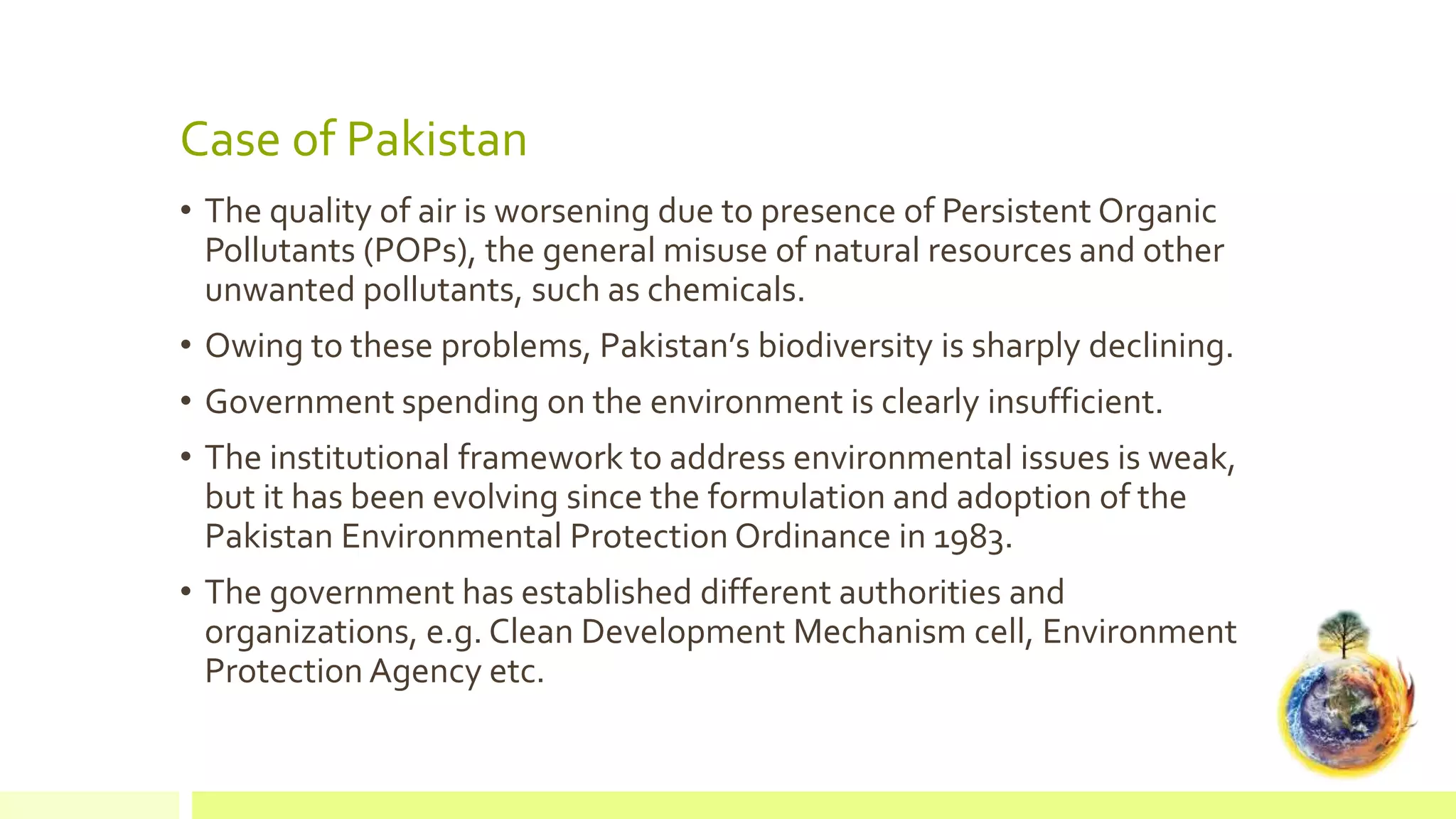 Plastic Pollution and Pakistan | PPTX | Environmental Services Industry ...