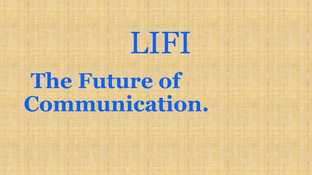 LIFI | PPT