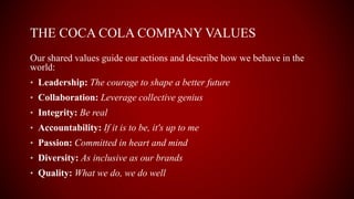 Coca Cola - How has it changed over the years? | PPTX