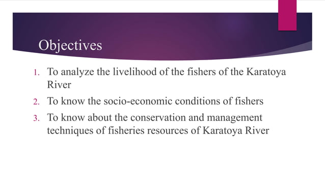 Sustainable Livelihood Approach of Fishermen | PPT
