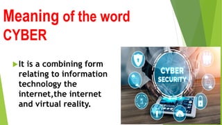 Cyber security | PPT