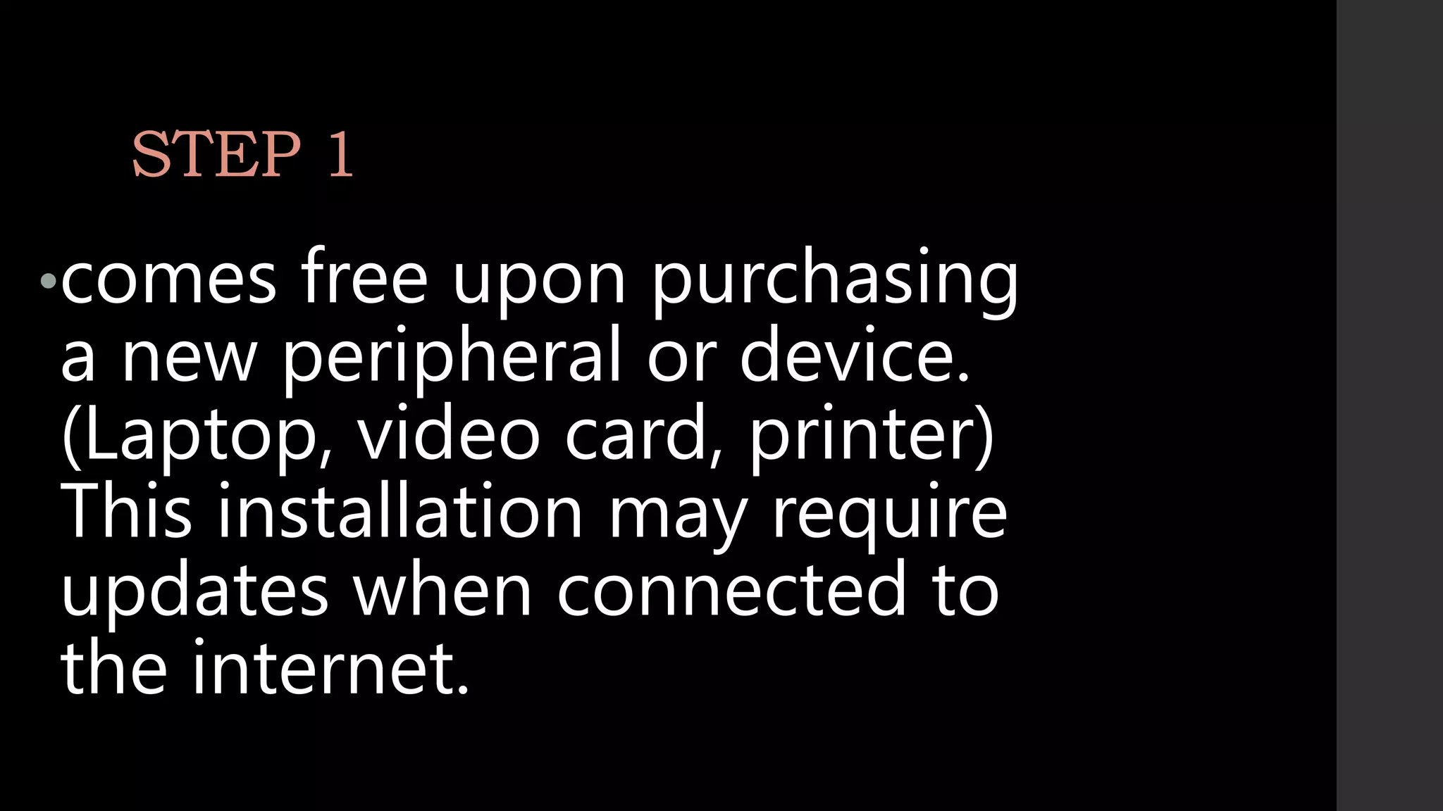 Installing Device driver | PPTX