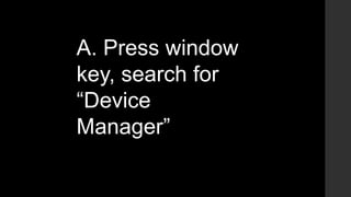 Installing Device driver | PPTX