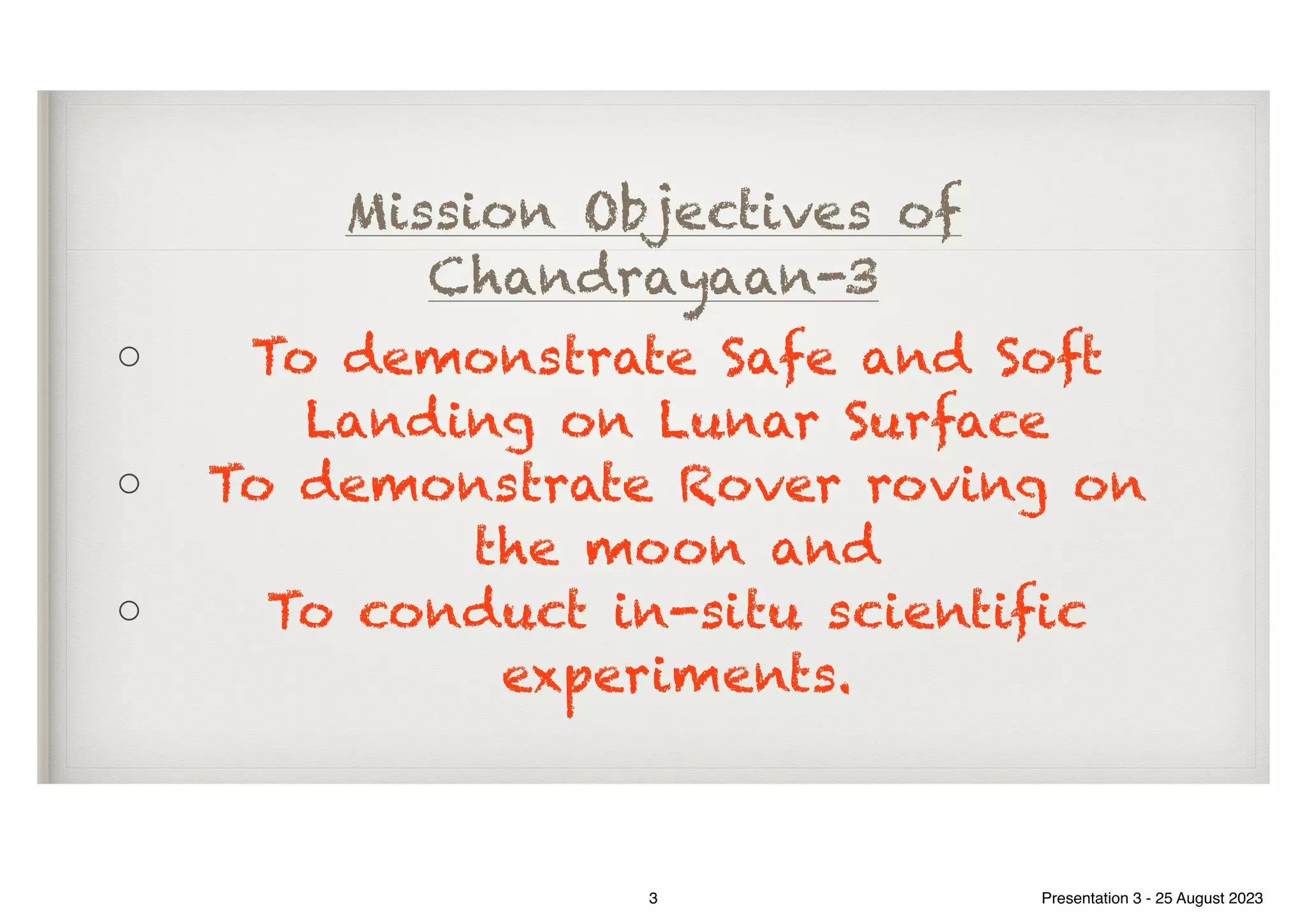 Chandrayaan 3 | PDF