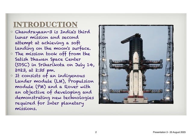 Chandrayaan 3 | PDF | Space and Astronomy | Science