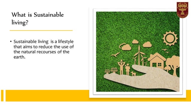 Sustainable living | PDF
