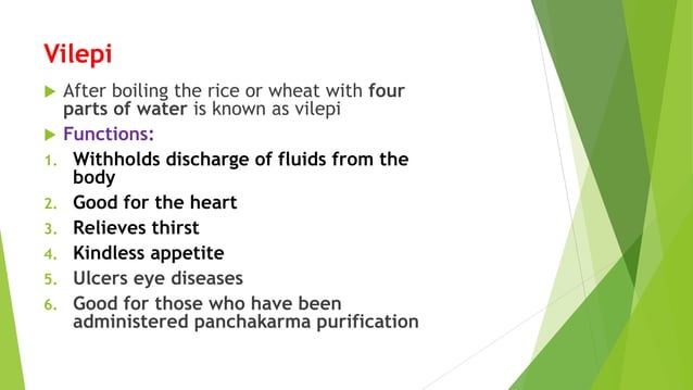 Presentation (6).pptx aahara varga svastha vrutta | PPTX | Digestive ...