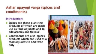 Presentation (6).pptx aahara varga svastha vrutta | PPTX