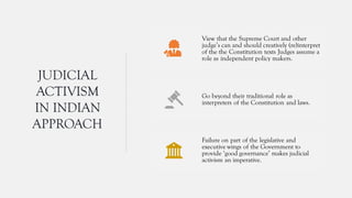 Presentation of judicial review and judicial activism | PDF