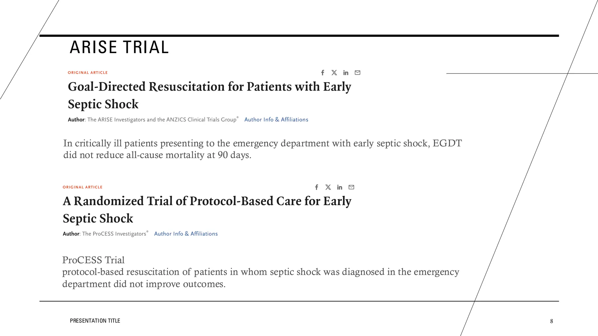 A Review of Surviving Sepsis Campaign: International Guidelines for ...