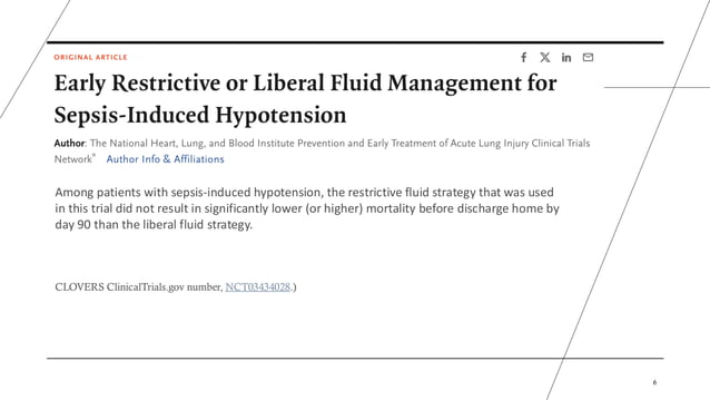 A Review of Surviving Sepsis Campaign: International Guidelines for ...