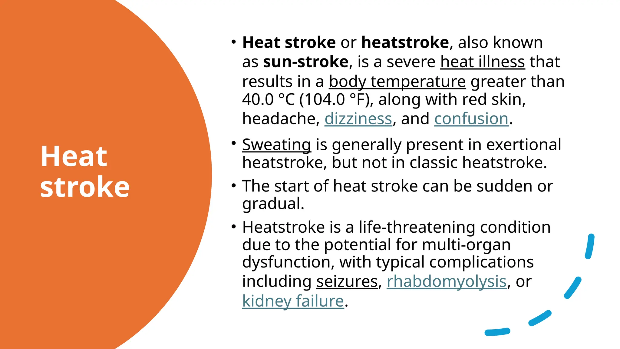 MANAGEMENT OF HEAT RELATED EMERGENCIES IN HOSPITAL | PPT
