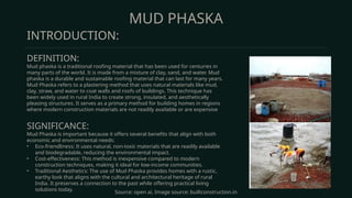 Presentation on roofing materials and their uses | PPTX