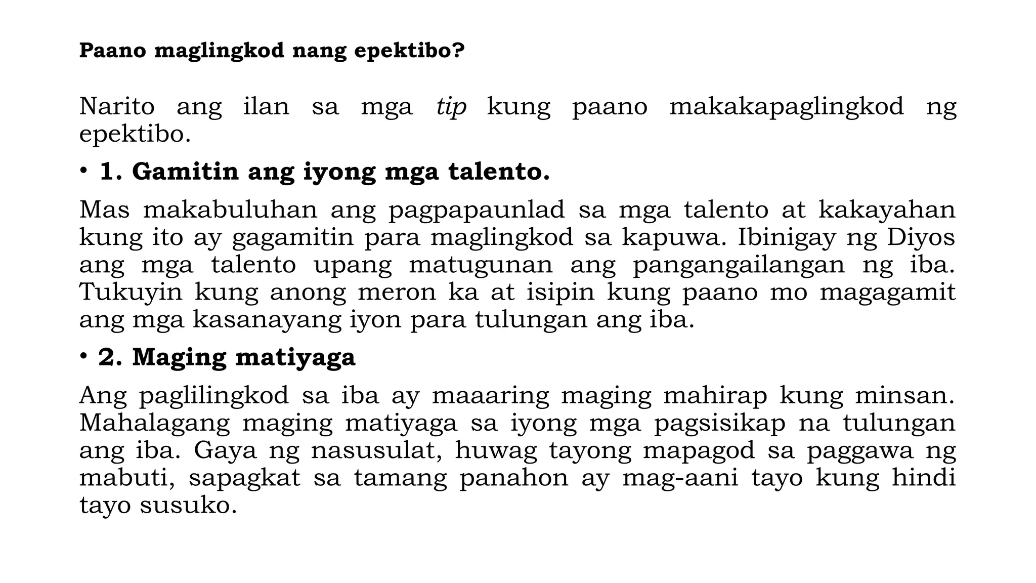 Presentation6.values education week seven | PPTX