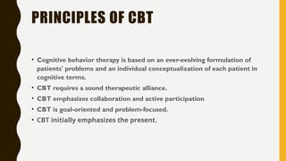 Cognitive Behavioural Therapy - CBT .pptx