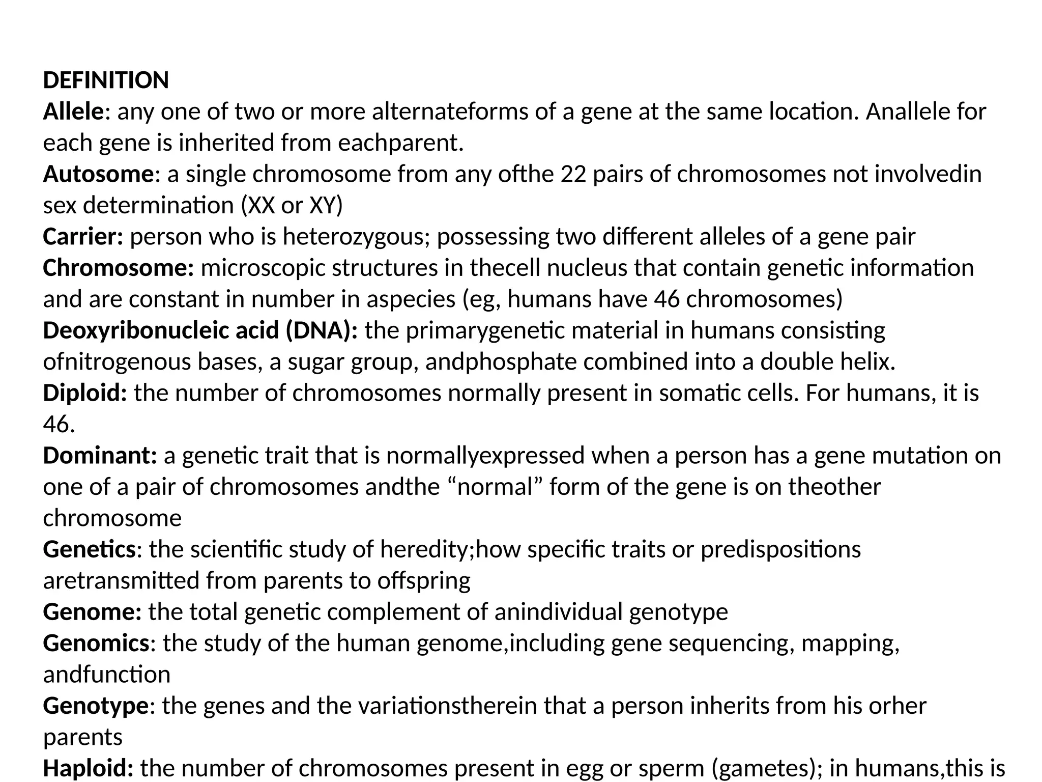 Different terminologies of genetics and related medical terms.pptx