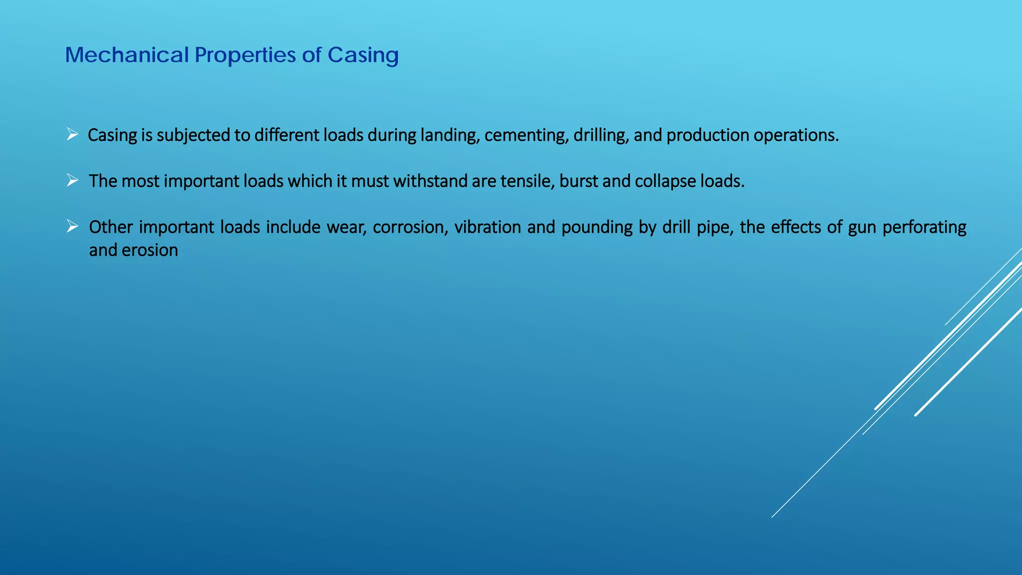 Presentation 6 casing design | PDF