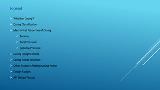 Presentation 6 casing design | PDF