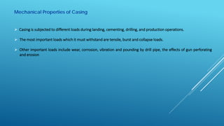 Presentation 6 casing design | PDF