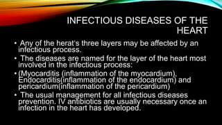Inflammatory disease of the heart | PPTX