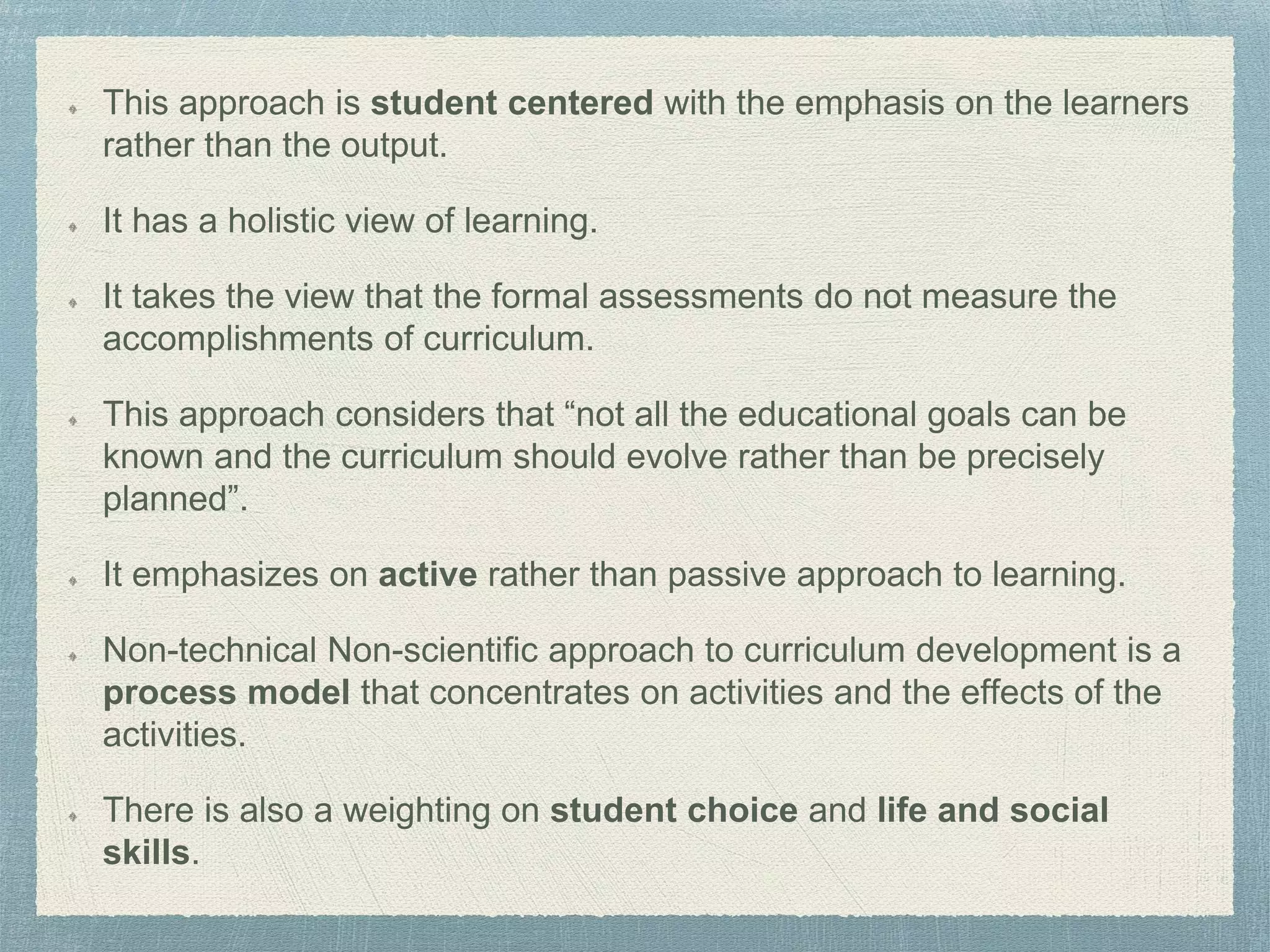 Curriculum Development | PPTX
