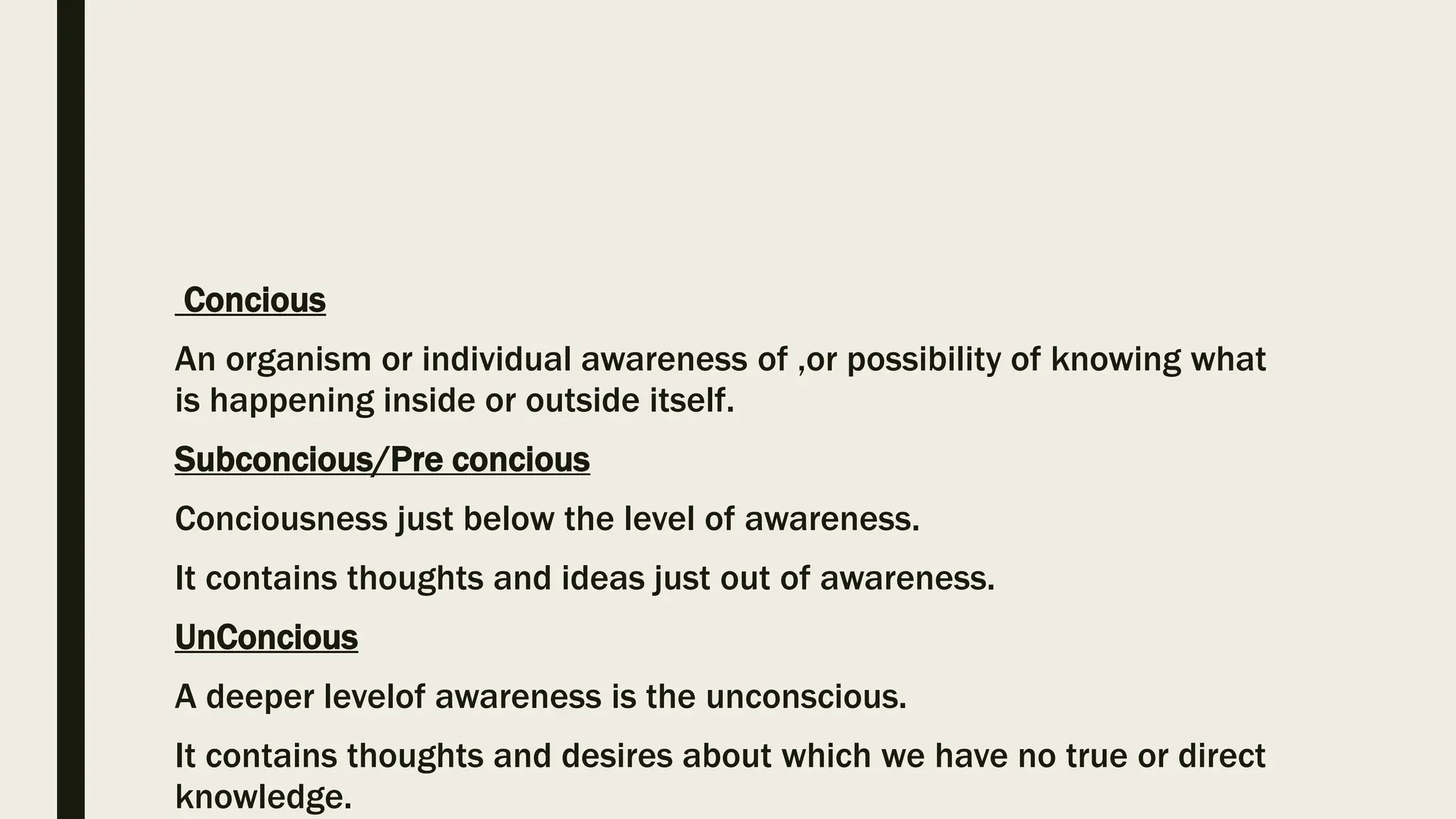 Psychology_Presentation_ Consciousness and Its Types | PPTX