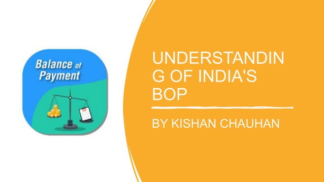 Understanding of India's BOP | PPTX | Stocks and Bonds | Personal Investing