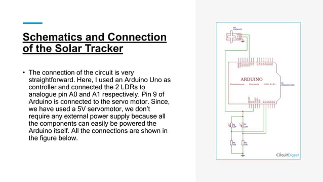 Sun Detecting Solar Panel Using Arduino Uno Ppt Free Download 7196