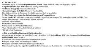 Understanding Google’s Ranking Algorithm | PPTX