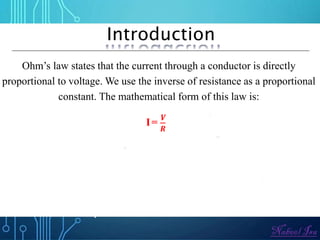 Presentation OHM LAW | PPT