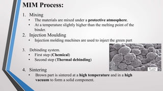 Metal Injection Moulding of Ti and Ti alloys (MIM-Ti) | PPT