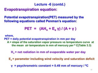 Presentation 6 ce 904 on Hydrology by Rabindra Ranjan Saha,PEng ...